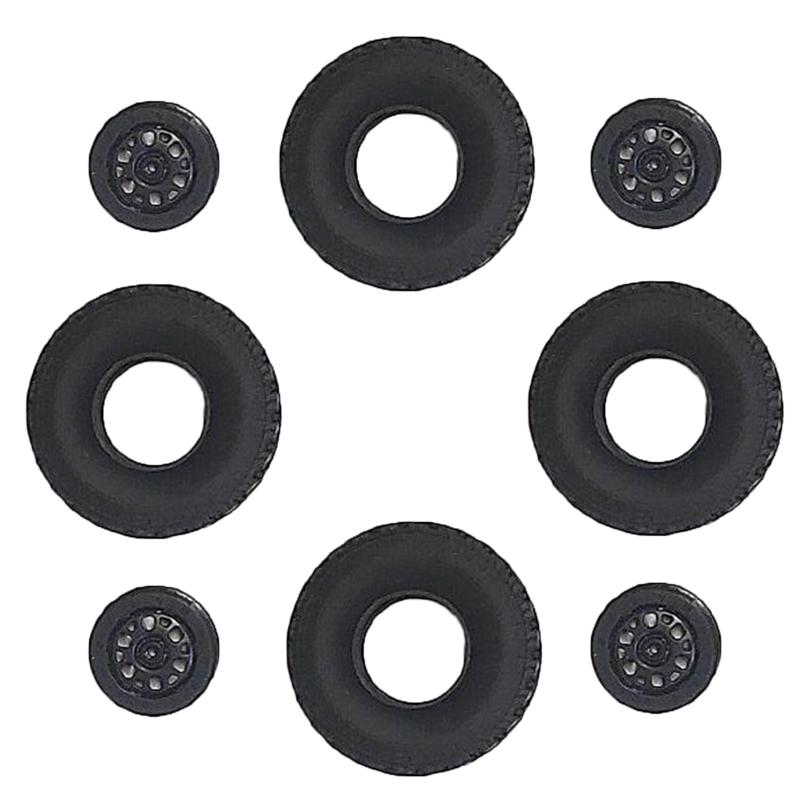 RC 1:16 Car Tire Tires & Amp; Rim with Foam Inserts - Tires Wheel Rims ...