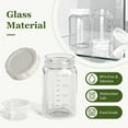 Glass Salad Jars with Lids, Salads Mason Jars with Dressing Cup ...