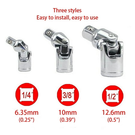 Wrench Socket Adapter Professional Glossy Universal Flexible Universal ...