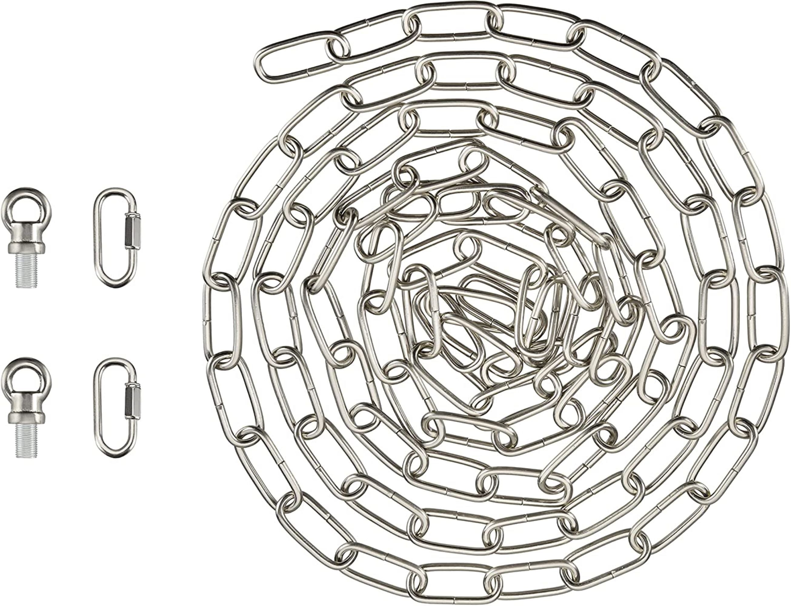 Aspen Creative 21115-21,Steel 10 Feet Heavy Duty Chain & Quick Link ...