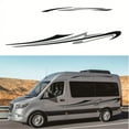 Long Body Stripe Graphic Sticker Decals For Mercedes Sprinter Ford ...