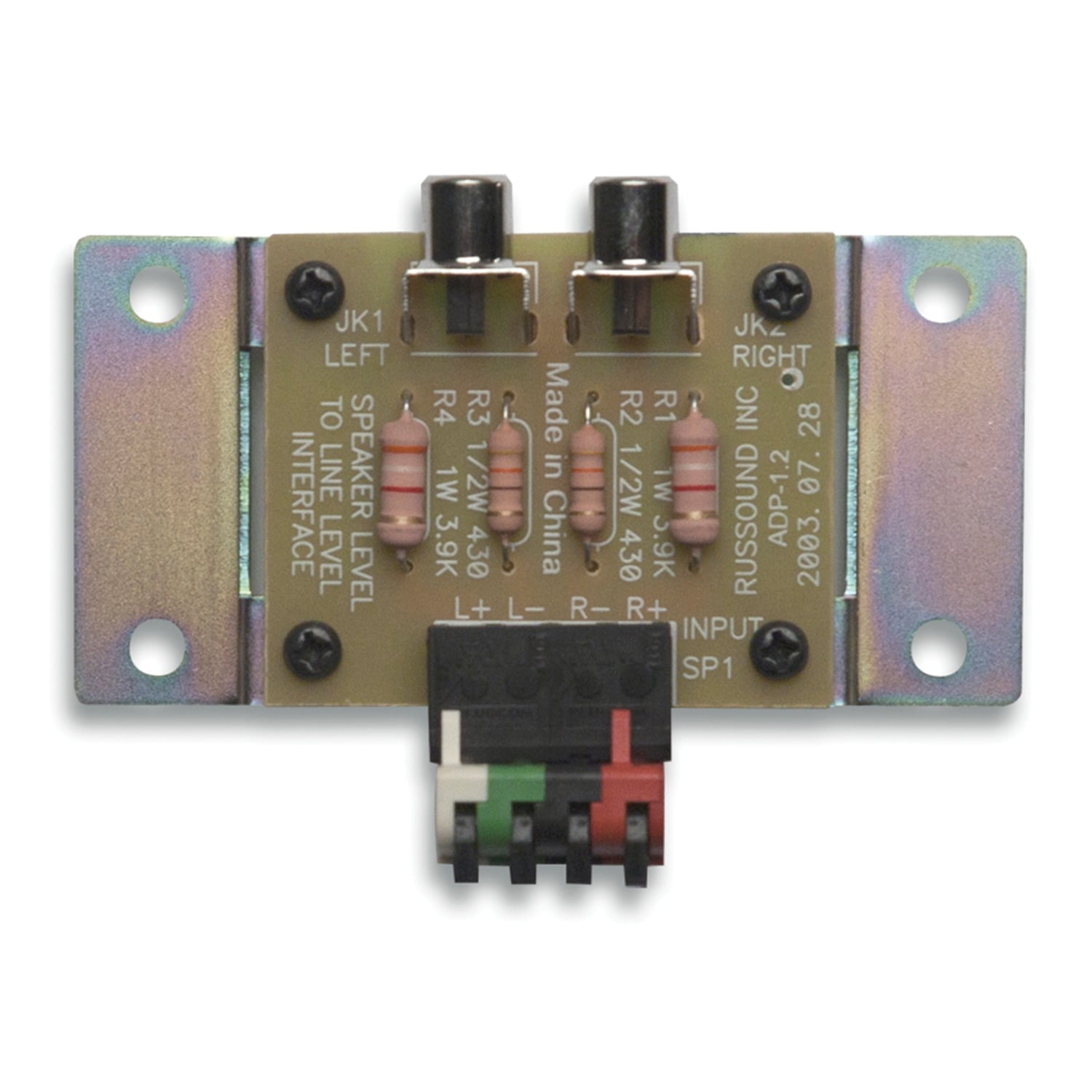 Russound ADP-1.2 Speaker-Level To Line-Level Adapter - Walmart.com