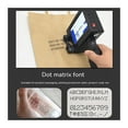 12.7mm Smart Inkjet Printer Bar Batch Code Logo Label Portable Small ...