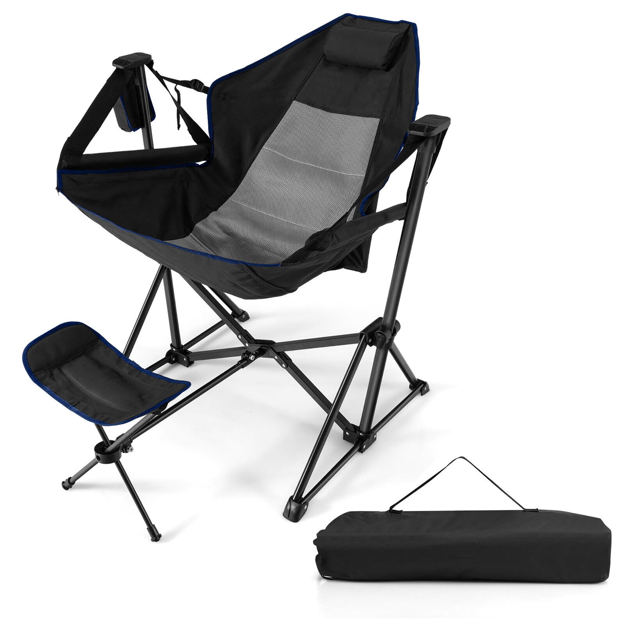 Click here for Gymax Hammock Camping Chair W/ Retractable Footres... prices