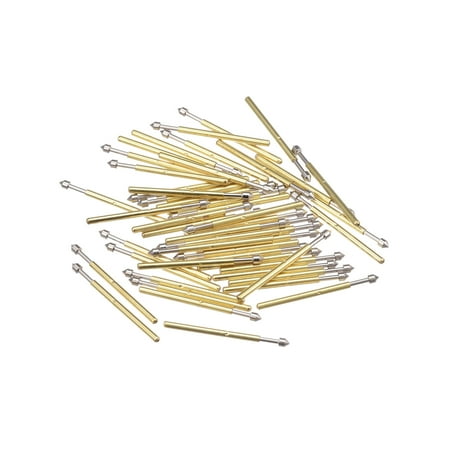 Spring Test Probe Pin 50pcs 1.3mm Tip 2.5mm Full Stroke for PCB Board ...
