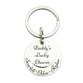 Anavia "Daddy's Lucky Charm" Father's Day Gift for Dad - Engraved Stack ...