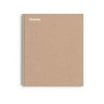 Deluxe Sugarcane Based Notebooks, 1 Subject, Medium/College Rule, Brown ...
