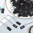 200 Pcs Black Price Tags, Gift Tags with Elastic String, Jewelry Price ...