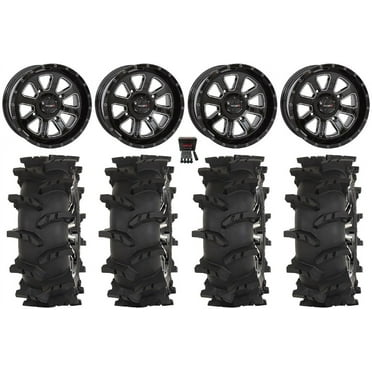 System 3 SB-4 14" Wheels Bronze (6+1) 32" ATX470 Tires Can-Am Commander ...