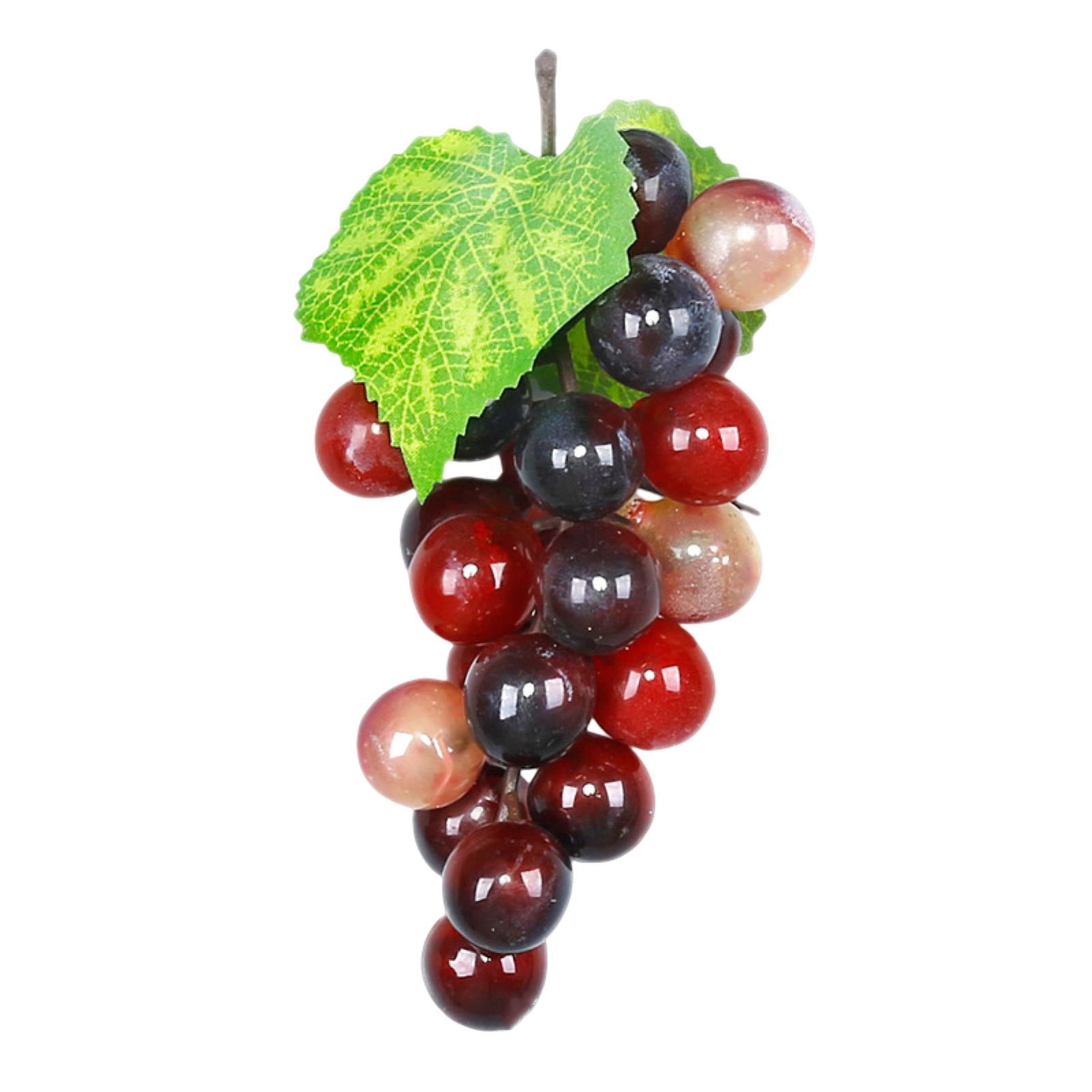 Waroomhouse Artificial Grape Frosted Design Realistic Not Wither Rubber ...
