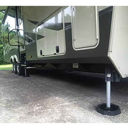 SnapPad Xtra 9 Inch Round Landing Feet Motorhome RV Leveling Pads (4 ...