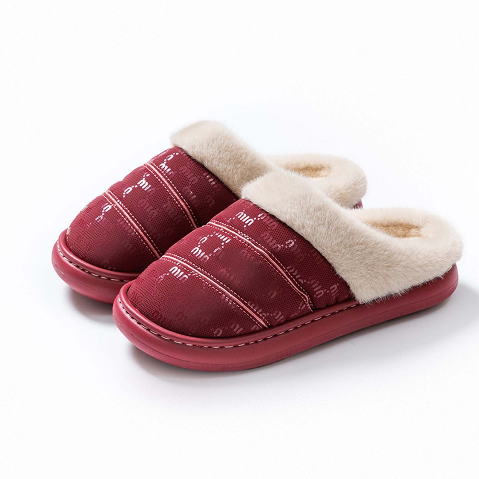 Click here for Chaochao Adult Womens Non-Slip Indoor Slippers Plu... prices