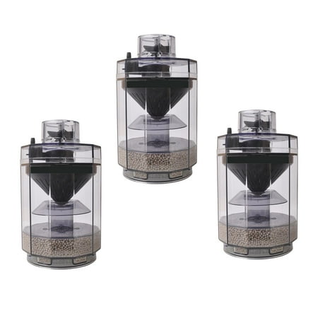 3x Fish Stool Suction Collector Fish Tank Stool Vacuum Cleaner Fish ...