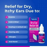 Hyland's Itchy Ear Treatment, Dry Ear Relief Oil, Fast Relief for Ear ...