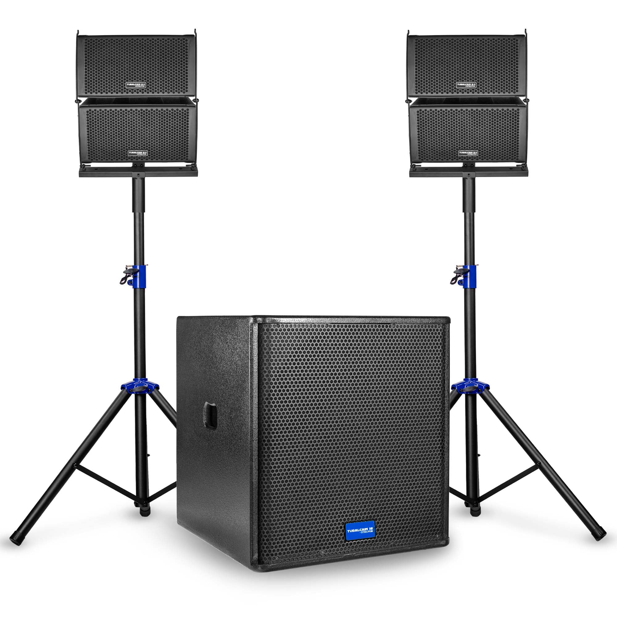 Sistema de Audio Profesional Steelpro Tubalcain 18 Negro | Walmart en línea