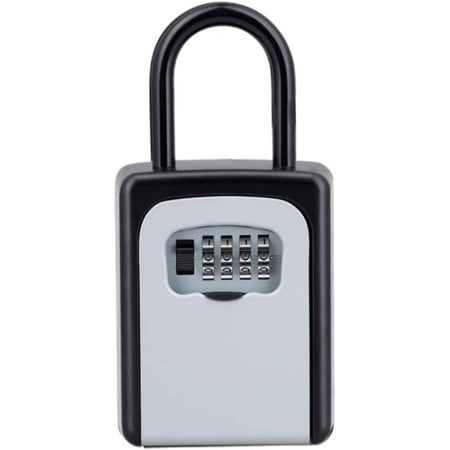 Key Lock Box,Key Safe Wall Mounted Lock Box with Resettable Cypher ...