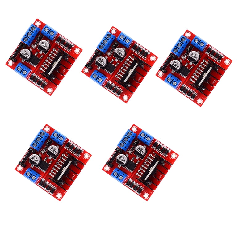 5 Pcs L298N Motor Drive Controller Board L298 DC Dual H Bridge Robot ...