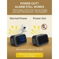 Super Loud Alarm Clock: 115dB Dual Alarms and 6 Alarm Sounds for Heavy ...