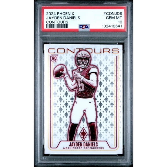 Graded 2025 Panini Phoenix Jaxson Dart #14 Color Blast Rookie RC ...