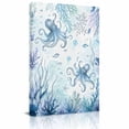 Canvas Wall Art Summer Ocean Octopus Canvas Art Print Coastal Nautical ...
