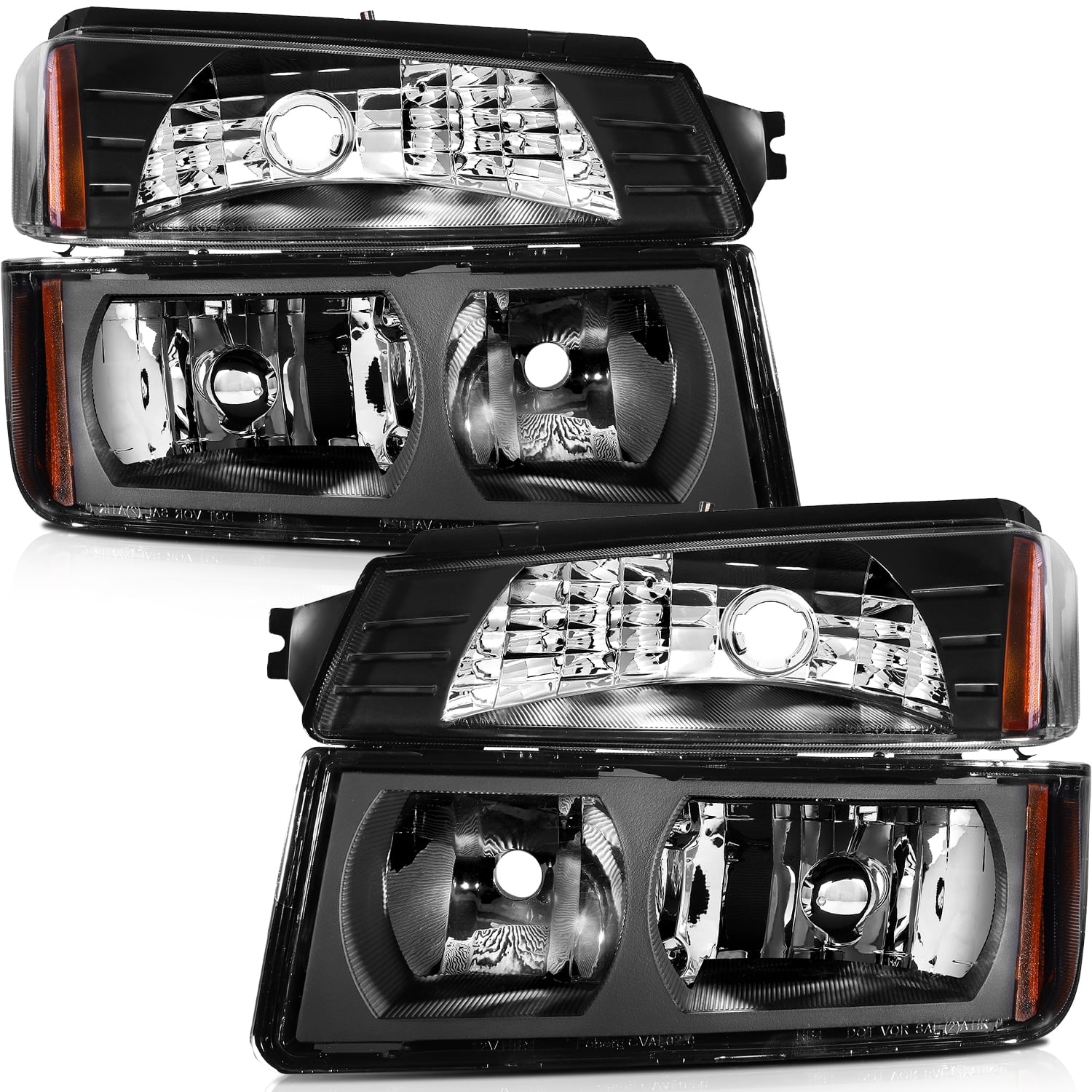 CCIYU OE-Style Headlight Assembly fit for 2002-2006 Chevy Avalanche ...