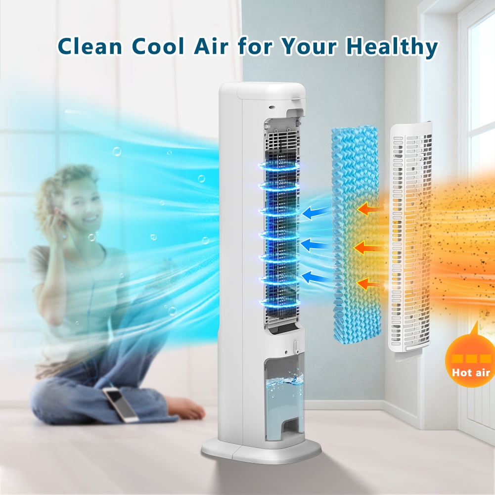 Buy 3 In 1 Evaporative Air Cooler Lifeplus Portable Tower Cooling Fan
