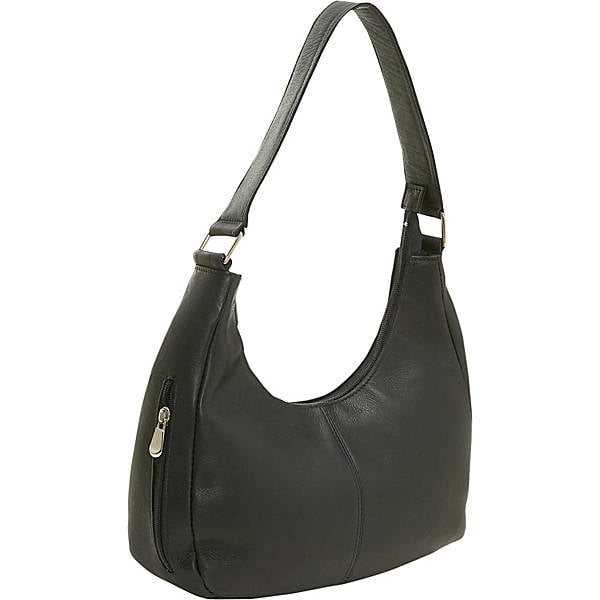 Le Donne Leather Classic Hobo Handbag TR-1090b - Walmart.com