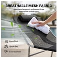 Folding Chaise Lounge Chair, Outdoor Sun Tanning Chair with Pillow ...