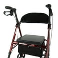 Rhythm Healthcare Mobility Aids Royal Deluxe Universal Aluminum 4 Wheel ...