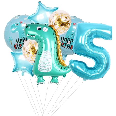 5tIUIT BirtIUIT day Dinosaur Balloons Set,Dinosaur Decorations for Boys ...
