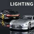 1:32 GT Car Diecast Metal Alloy Model Car Sound and Light Hobbies High ...