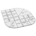 Curved Corner Cutter Quilt Ruler, Sewing Patchwork Ruler Template Tool ...