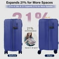 XPress Luggage Sets 3 Piece Hardshell Expandable Luggage Set(20/26/28 ...