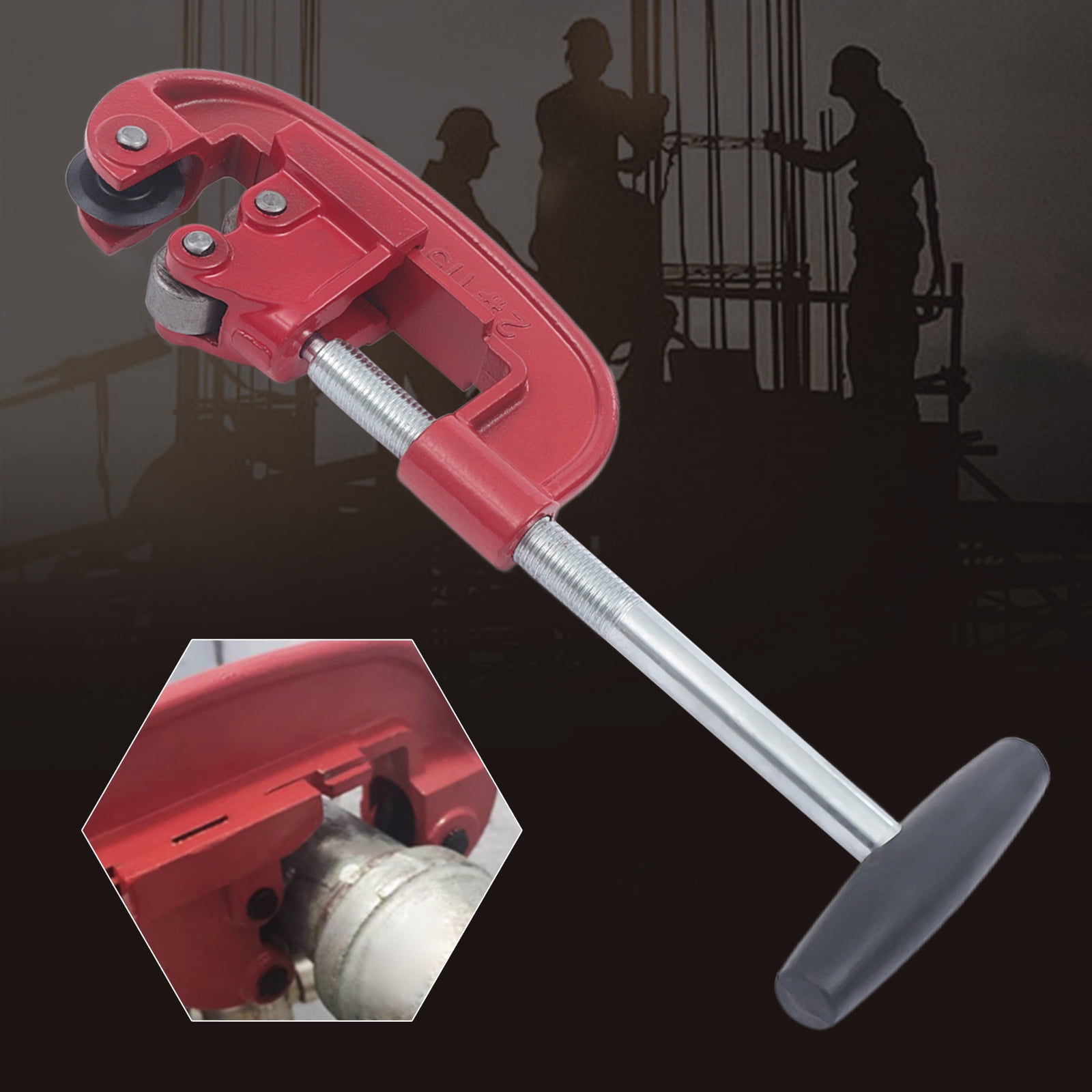 Buy YIYIBYUS Heavy Duty Pipe Cutter, 2 Inch Steel Pipe Cutter, Aluminum ...