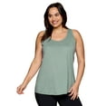 RBX Active Plus Size Women's Twist Back Soft Relaxed Tank Top Tunic ...