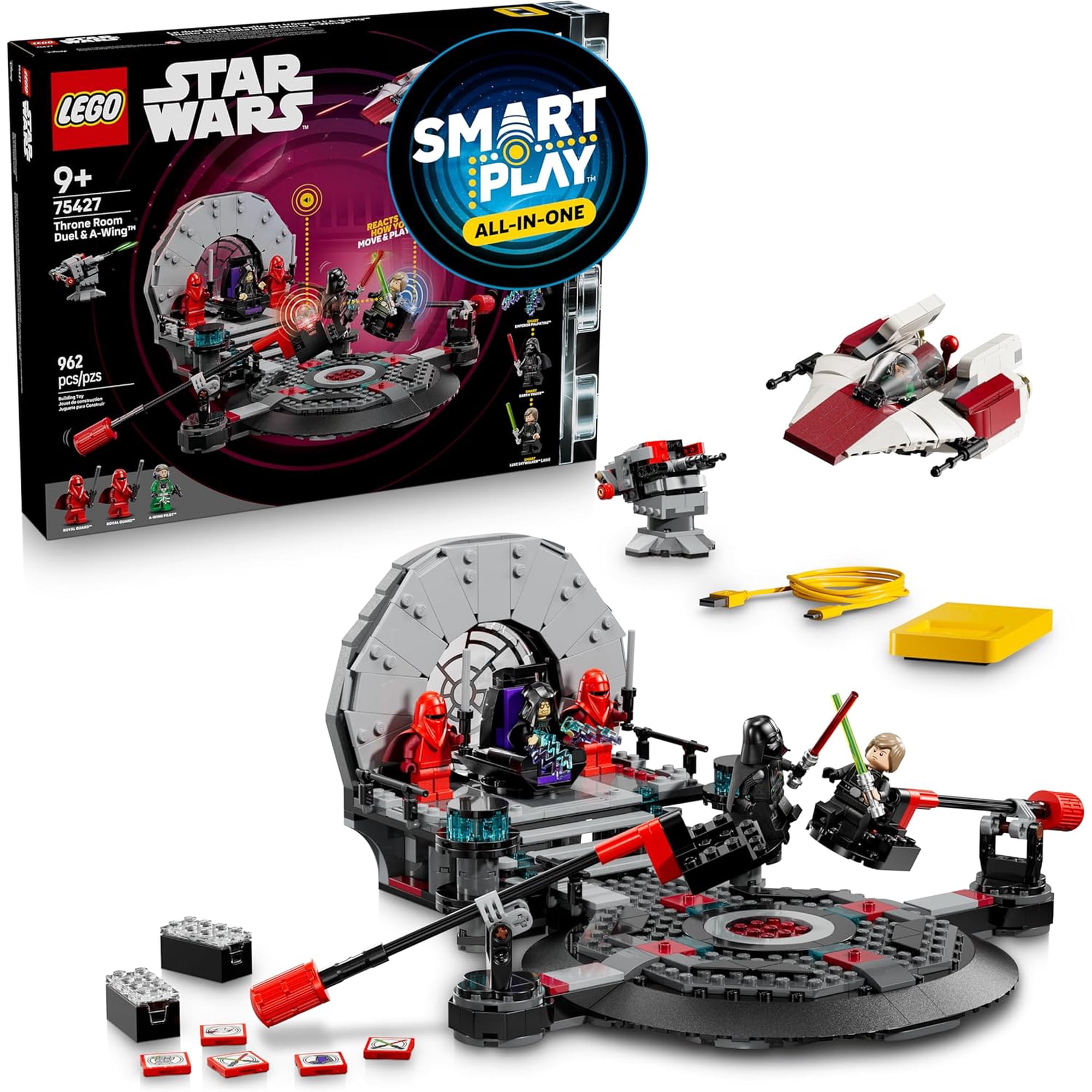 Click here for Lego Star Wars Smart Play: Throne Room Duel & A-Wi... prices