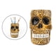 Organizador de escritorio de resina con forma de calavera, portalápices ...