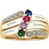 Personalized Family Jewelry Women's Birthstone Luxe Ring available in ...