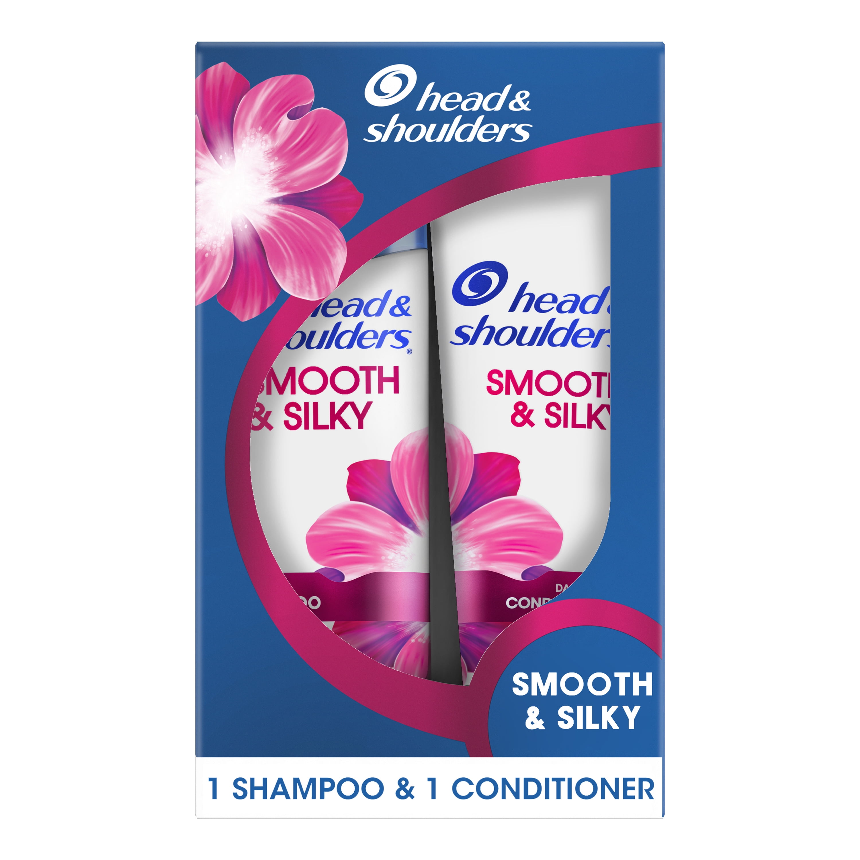 Head And Shoulders Smooth And Silky Dandruff Shampoo And Conditioner