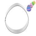 ANXPTIME Easter Egg Shape Stainless Steel Cookie Cutter Cake Baking ...