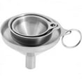 Chef' s Secret® 3pc Stainless Steel Kitchen Funnel Set - Walmart.com