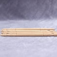 CRAFTHROU Mini Wooden Pillars Beige Birch Wood 4Pcs For Dollhouse Diy ...