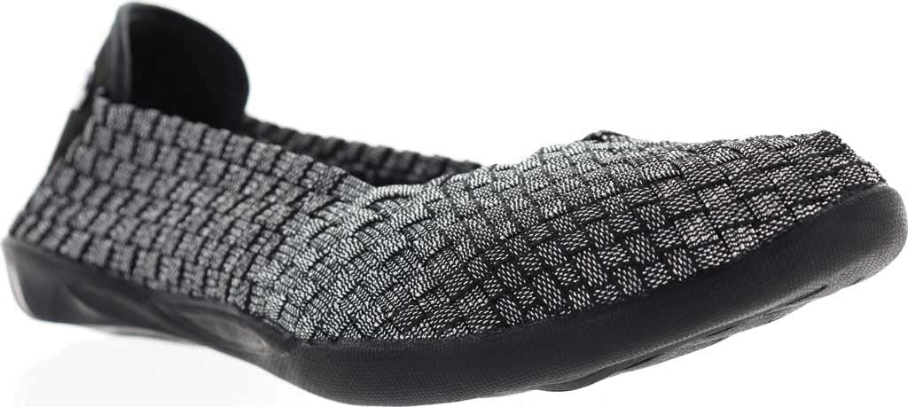 Bernie Mev Women's, Catwalk Slip-On 5 Black Shimmer - Walmart.com