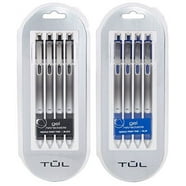 TUL BP3 Retractable Ballpoint Pens, Fine Point, 0.8mm, Black Ink ...