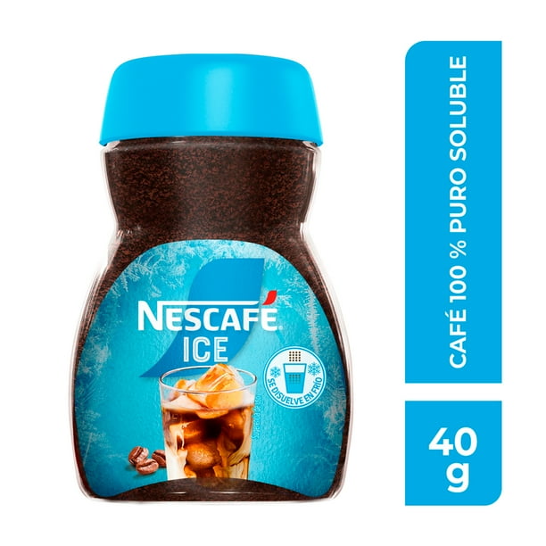 Café Soluble Nescafé ICE Frasco 40g | Walmart en línea