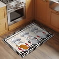 Beige Chef Gourmet Bathroom Mats 2x3 FT, Non Slip Small Kitchen Mat ...