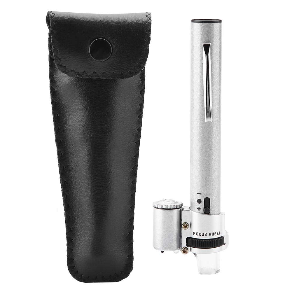 Pen Microscope MicroPen, 100X Mini LED Magnifier Microscope Jewelers ...
