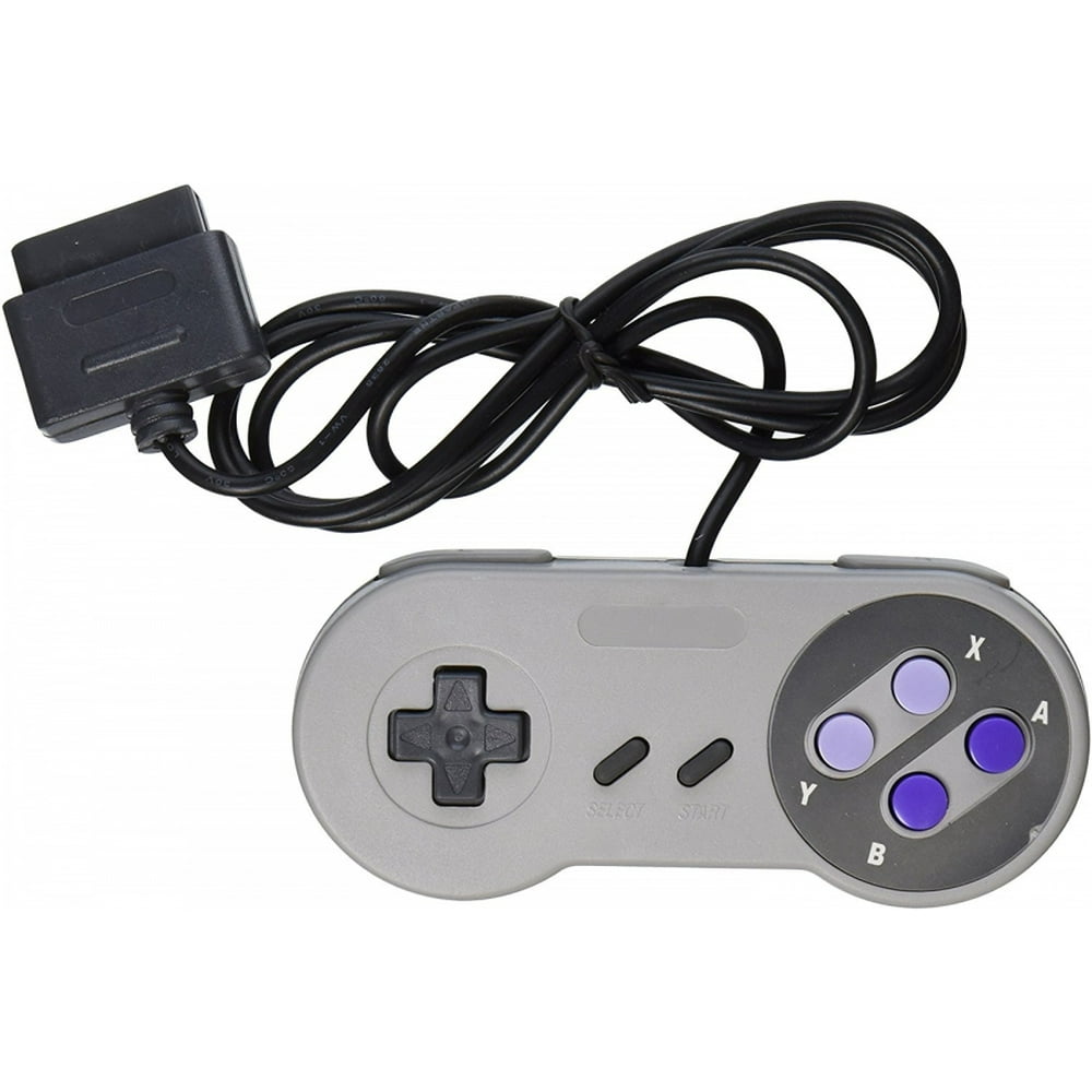 SNES Controller (Aftermarket Control Pad for Super Nintendo) - Walmart ...