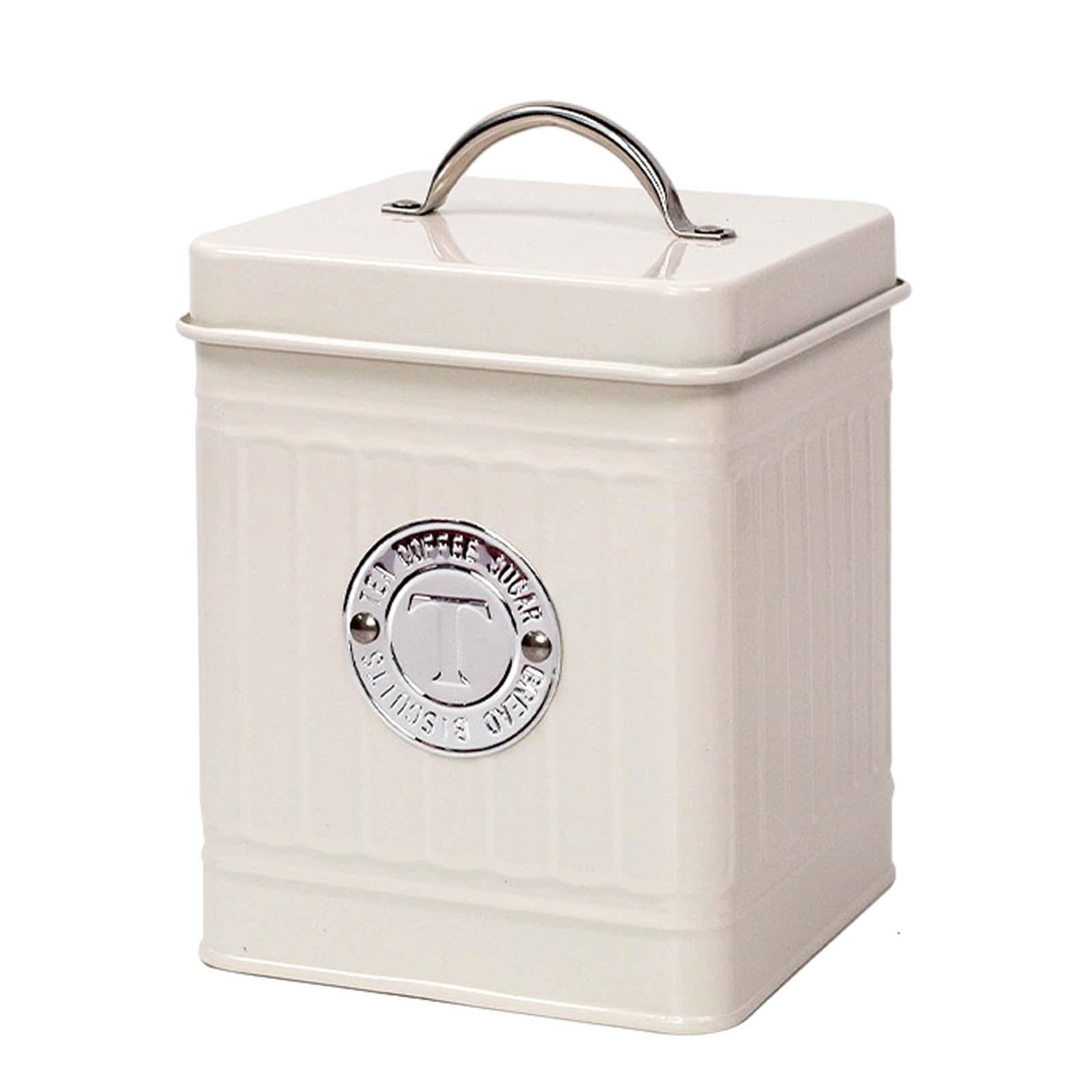 Click here for Rongfmy Tea Tin Canister Sugar Tea Storage Tea Sto... prices