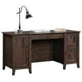 Sauder 422350 Carson Forge Computer Desk, Coffee Oak® Finish - Walmart.com